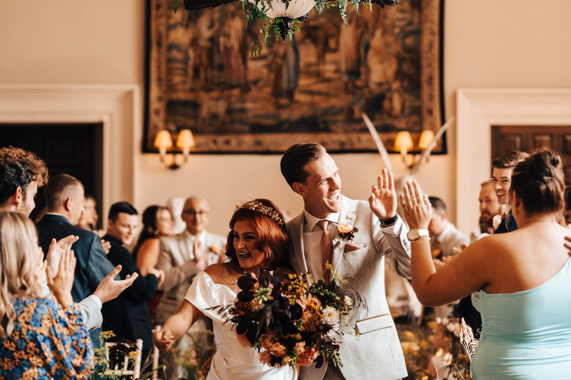 A Golden Hour Inspired Blush Wedding in September