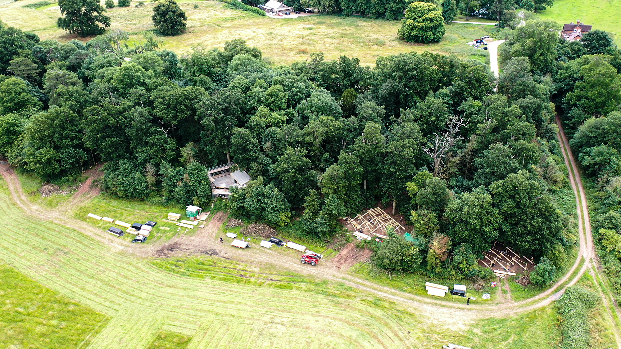 An update on the rewilding project at Elmore Court