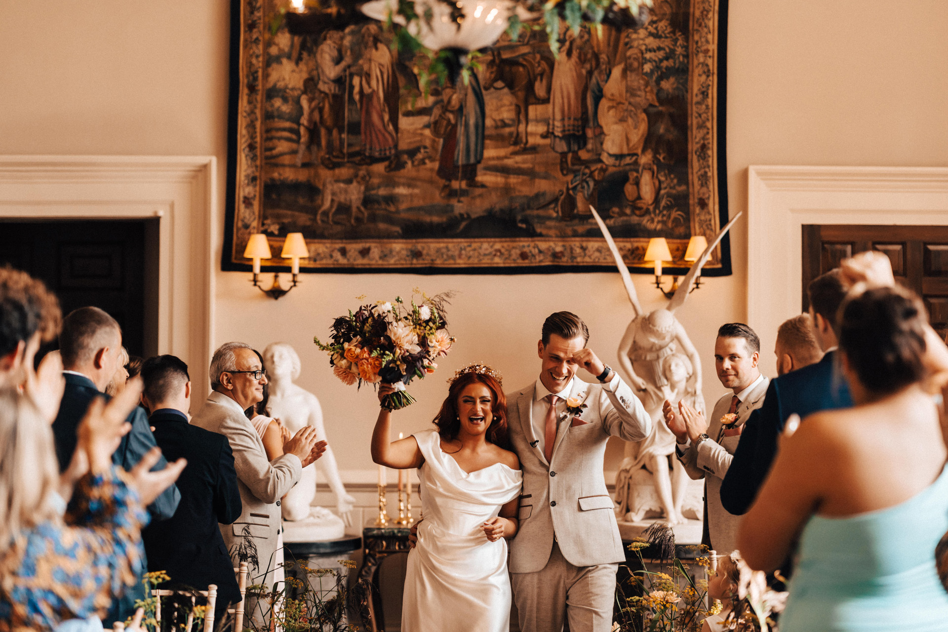 A Golden Hour Inspired Blush Wedding in September