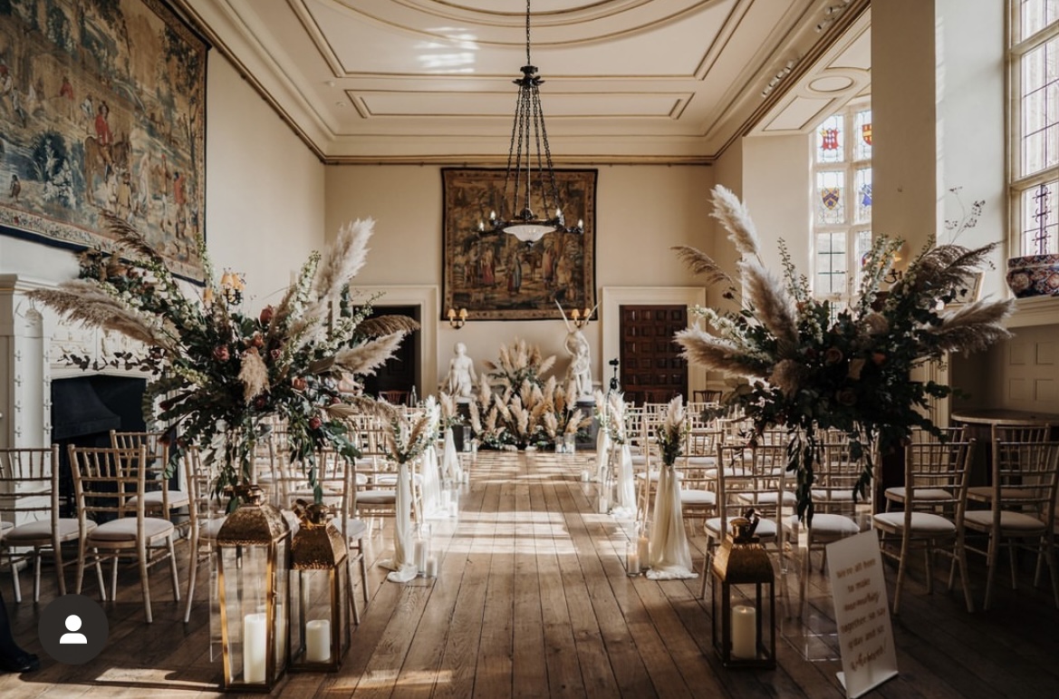 Unusual Wedding Venue with Cotswolds Countryside views